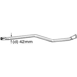 BOSAL Reparaturrohr, Katalysator 889533