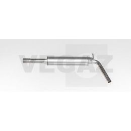 VEGAZ Mittelschalld&auml;mpfer sks33at mitte f&uuml;r VW Audi Skoda