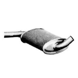 VEGAZ Mittelschalld&auml;mpfer vs111ima mitte f&uuml;r VW Audi SEAT