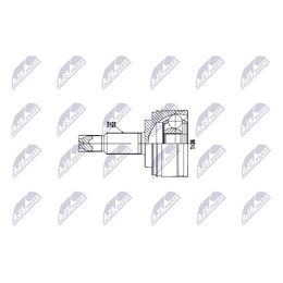NTY Gelenksatz, Antriebswelle npzre065 Vorderachse f&uuml;r Opel RENAULT