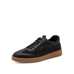Marco Tozzi Sportliche Schn&uuml;rschuhe in Schwarz | Gr.: 41