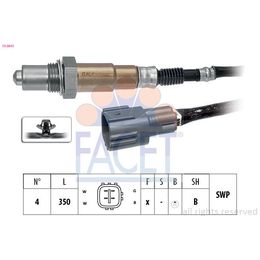 FACET Lambdasonde 108641 f&uuml;r MAZDA