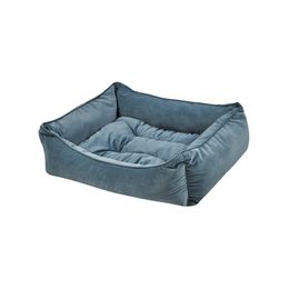 Beliani Tierbett IZMIR in Blau - (W) 70 x (H) 18 x (L) 60 cm | Gr.: onesize