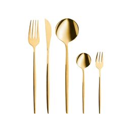 Beliani 30-set Besteck Set RIGATONI in Gold | Gr.: onesize