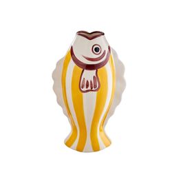 Butlers Vase CORAL COAST Fisch in Gelb | Gr.: onesize