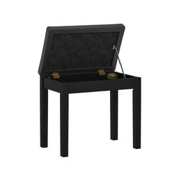 HOMCOM Klavierbank in Schwarz 55L x 34B x 50H cm | Gr.: onesize