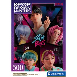 Clementoni Puzzle &raquo;High Quality Collection Compact K-Pop Demon Hunters&laquo; Made in Europe Einheitsgr&ouml;&szlig;e