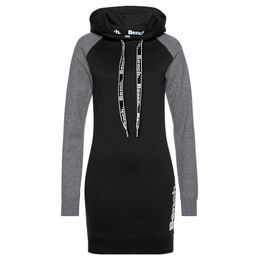 Bench Sweatkleid in anthrazit-schwarz | Gr.: 40-42