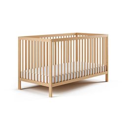 Kids Collective Babybett, Natur, Holz, Buche, 60x120 cm, Babym&ouml;bel, Babybetten, Gitterbett