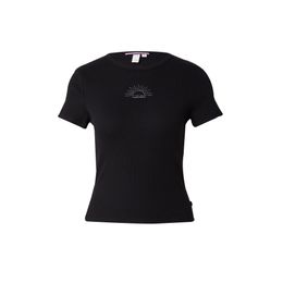 QS T-Shirt Damen Gr&ouml;&szlig;e S schwarz / silber