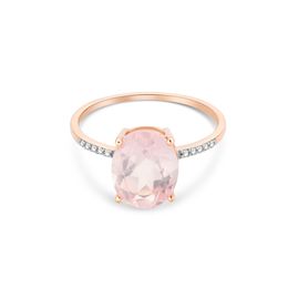 Diamant Leternel Ring Damen Gr&ouml;&szlig;e 58 rosegold