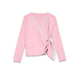 V&eacute;ro Moda Vero Moda Gestricktes Oberteil in Pink-A-Boo | Gr.: S