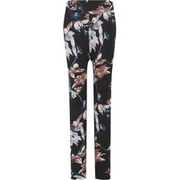Urban Classics Leggings in blackflower | Gr.: 134/140