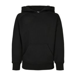 Urban Classics M&auml;dchen Hoodie "Urban Classics Herren Boys Blank Hoody"schwarz, Gr. 110, unifarben, 65% Baumwolle, 35% Polyester, Pullover