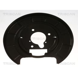 TRISCAN Spritzblech, Bremsscheibe 812528206 Hinterachse rechts f&uuml;r Peugeot