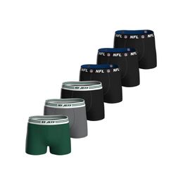 NFL Boxershort 6er Pack in New York Jets/Schwarz | Gr.: M