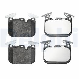 DELPHI Bremsbelagsatz, Scheibenbremse lp2449 f&uuml;r BMW (BRILLIANCE)