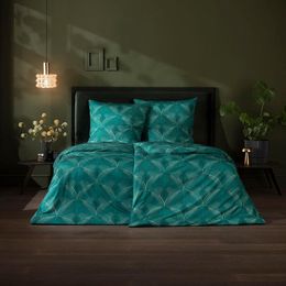 Estella Bettw&auml;sche &raquo;Otto&laquo; 2 Gefertigt aus hochwertigem Mako-Interlock-Jersey aus 100% Baumwolle. gr&uuml;n Mako-Interlock-Jersey, Obermaterial: 100% Baumwolle B/L: