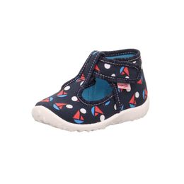 Superfit Hausschuh SPOTTY in Dunkelblau/Mehrfarbig | Gr.: 24