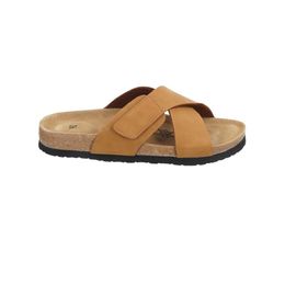 BIOSOFT Sandalen Crossband in Camel | Gr.: 38