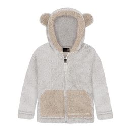 Normani Fleecejacke 'Barvas' Jungen Gr&ouml;&szlig;e 80/86 creme / hellbeige