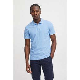 Blend Herren Poloshirt &raquo;BHGILBERT POLO S/S&laquo; aus Baumwollmischung, Regular Fit, mit kurzer Knopfleiste, unifarben blau 3XL