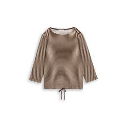 Tom Tailor Shirt Damen Gr&ouml;&szlig;e XS hellbraun / dunkelbraun