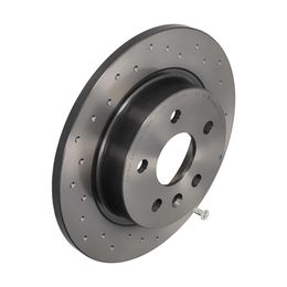 Brembo Bremsscheibe 08.B357.1X Gelocht 268mm 12mm f&uuml;r Opel CHEVROLET (SGM)