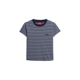 Superdry & Co T-Shirt 'Essential' Damen Gr&ouml;&szlig;e XL navy / wei&szlig;