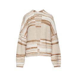 S.oliver Strickjacke Damen Gr&ouml;&szlig;e L beige / hellbraun / offwhite