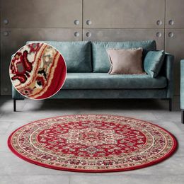 Quelle Kurzflor, Orient, Teppich, Vintage, Esszimmer, Wohnzimmer, Flur rot Polypropylen (PP) 9