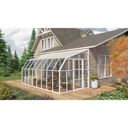 Gew&auml;chshaus &raquo;Sun Room&laquo; lebenslang widerstandsf&auml;hige Wandpaneele wei&szlig; B/H/T: 257cm x 266cm x 508cm