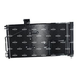 NRF Kondensator, Klimaanlage EASY FIT 35536 f&uuml;r Mercedes
