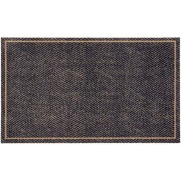 Astra Fu&szlig;matte &raquo;Miabella 740&laquo; rechteckig 7 mm H&ouml;he Sauberlaufmatte, saugf&auml;hig, Schmutzfangmatte, waschbar, rutschfest bunt Kunstfaser B : 66cm 1 Stk.,