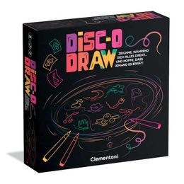 Clementoni Spiel &raquo;Disco Draw - Wer hat den Dreh raus?&laquo; Einheitsgr&ouml;&szlig;e Spiel