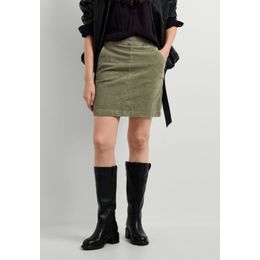 Pepe Jeans Damen A-Linien-Rock "skirt PAULA", gr&uuml;n, Gr. XS, 98% Baumwolle, 2% Elasthan, R&ouml;cke