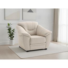 Sit & More sit&more Sessel &raquo;Savona, B: 103 cm, Federkern-Polsterung, komfortable Sitzh&ouml;he 46 cm&laquo; Bequeme Armlehnen, Ziern&auml;hte, frei im Raum stellbar, zeitloses 