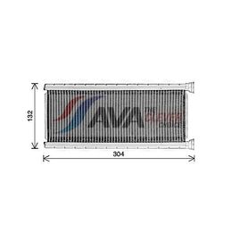 AVA QUALITY COOLING W&auml;rmetauscher, Innenraumheizung cn6339 f&uuml;r Vaughall Peugeot DS TOYOTA