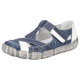 Rieker Slipper 'L0378' Damen Gr&ouml;&szlig;e 37 opal / wei&szlig; Sommerschuhe