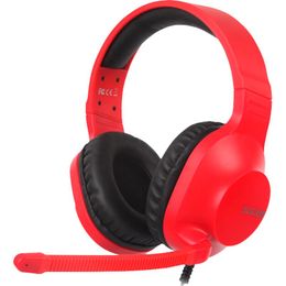 SADES Gaming-Headset &raquo;Spirits SA-721 kabelgebunden&laquo; rot Das verstellbares Kopfband und leichte Gewicht bietet hervorragenden Tragekomfort