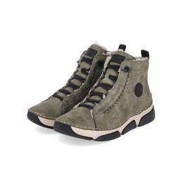Rieker Schn&uuml;rstiefel in green | Gr.: 40
