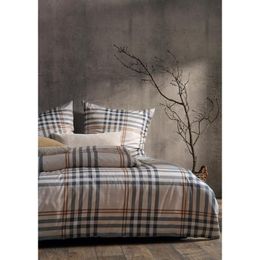 APELT Bettw&auml;sche &raquo;Jeremy&laquo; 2 Bettw&auml;sche-Set mit Rei&szlig;verschluss, Baumwoll-Satin, Digitaldruck Satin (Bio-Baumwolle), Bezug: 100% Baumwolle B/L: 135cm x 