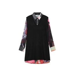 Desigual Kleid ' M. C. Lacroix' Damen Gr&ouml;&szlig;e 40 mischfarben / schwarz Sommerkleid