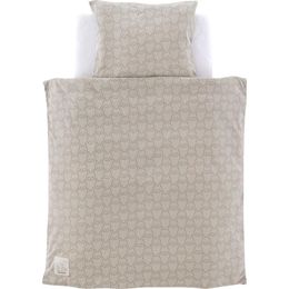 Tr&auml;umeland Babybettw&auml;sche &raquo;Jersey Kuschelhase&laquo; 2 Stk. mit Allover-Print gr&uuml;n Jersey, Obermaterial: 100% Baumwolle B/L: 80cm x 80cm, 1 Stk., 1 Stk., Jersey, B/L: 