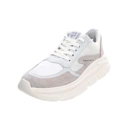 Naked Wolfe Sportlicher Schn&uuml;rschuh 'Waves Sneakers' Damen Gr&ouml;&szlig;e 37 wei&szlig; Sommerschuhe