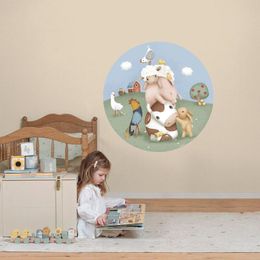 Little Dutch Wandtattoo &raquo;Wandsticker XL Little Farm (100x100cm)&laquo; bunt PVC B/H/T: 100cm, Tiere