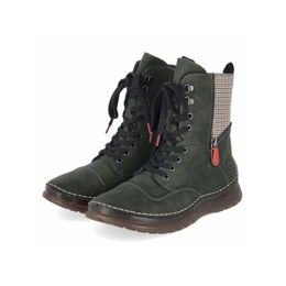 Rieker Schn&uuml;rstiefel in green | Gr.: 39