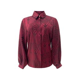 Damen Blusentop "Libert&eacute; Essentiel Shirt LALA"bordeaux, Gr. M, LIBERT&Eacute; ESSENTIEL, Obermaterial: 97% Polyester, 3% Elasthan, Blusen
