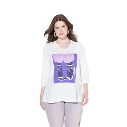 Ulla Popken Shirt in offwhite | Gr.: 58-60