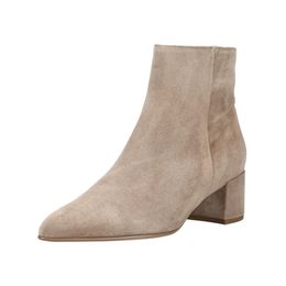 H&ouml;gl H&Ouml;GL Damen Stiefelette "H&ouml;gl Stiefelette Veloursleder", Gr. 42, beige, Veloursleder, Schuhe